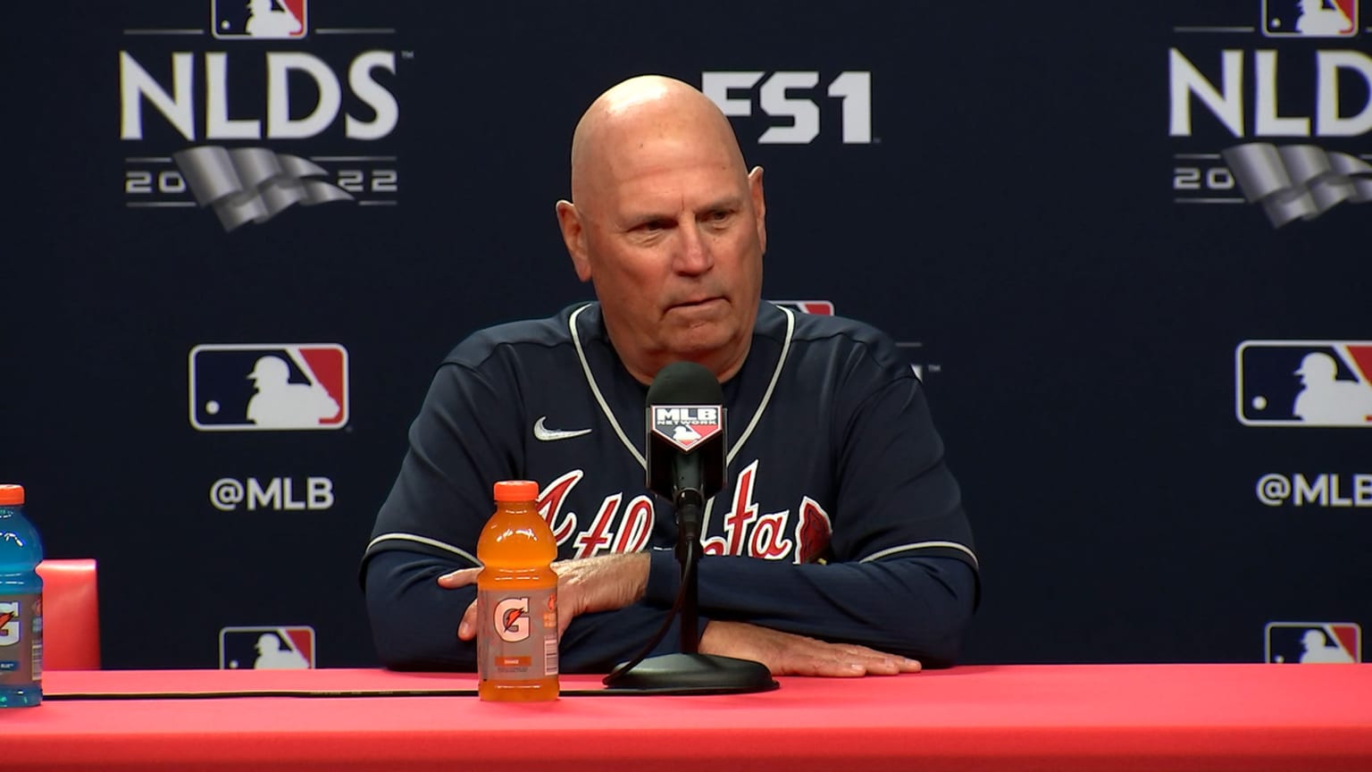 Brian Snitker speaks on the Braves losing in the NLDS | 10/15/2022 ... Brian Snitker speaks on the Braves losing in the NLDS | 10/15/2022 ...