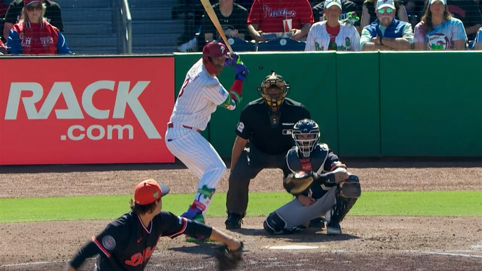 Bryce Harper's RBI double | 02/25/2026 | Philadelphia Phillies