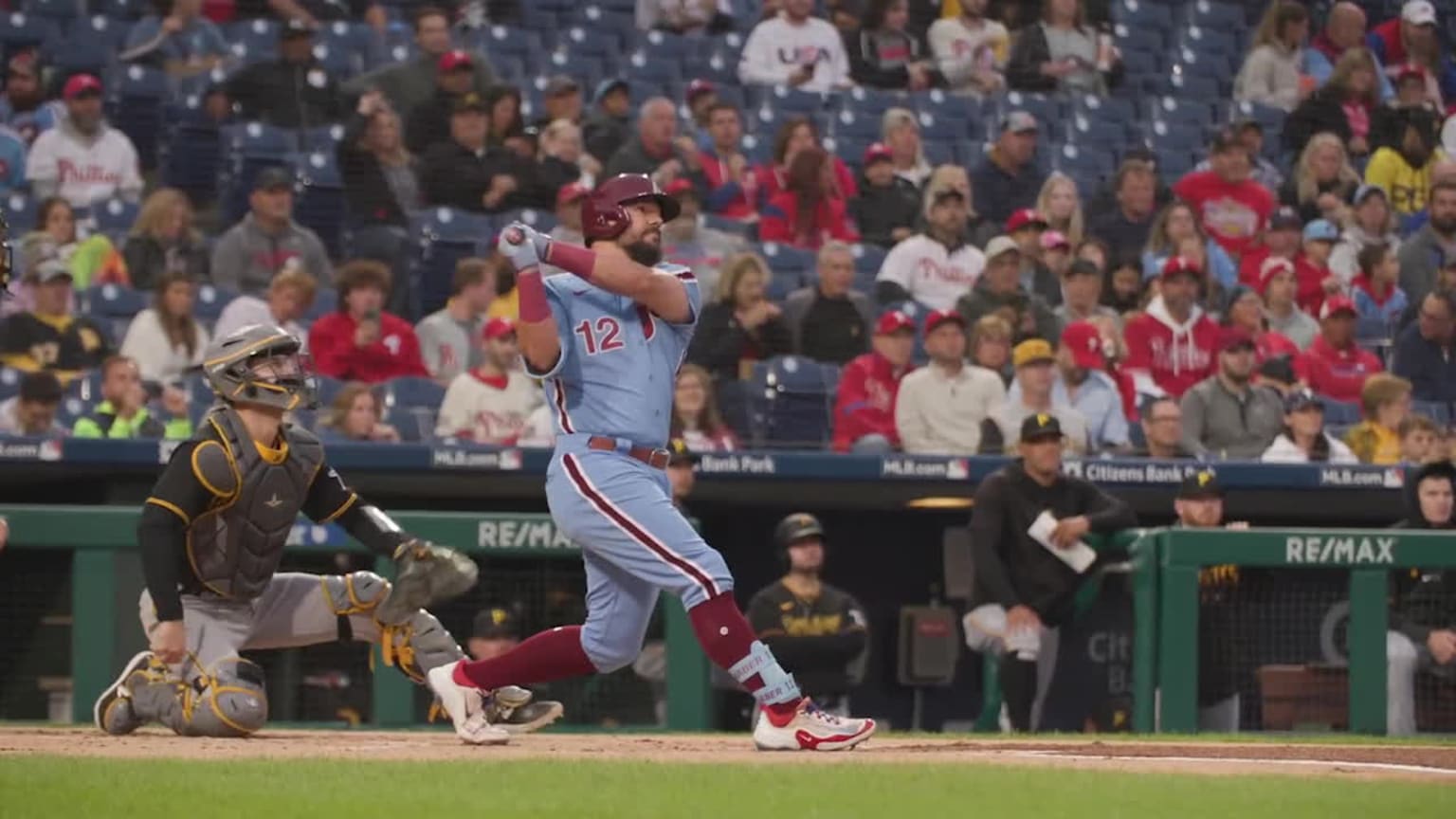 Kyle Schwarber's lead off home run | Creator Cuts | 09/28/2023 ...