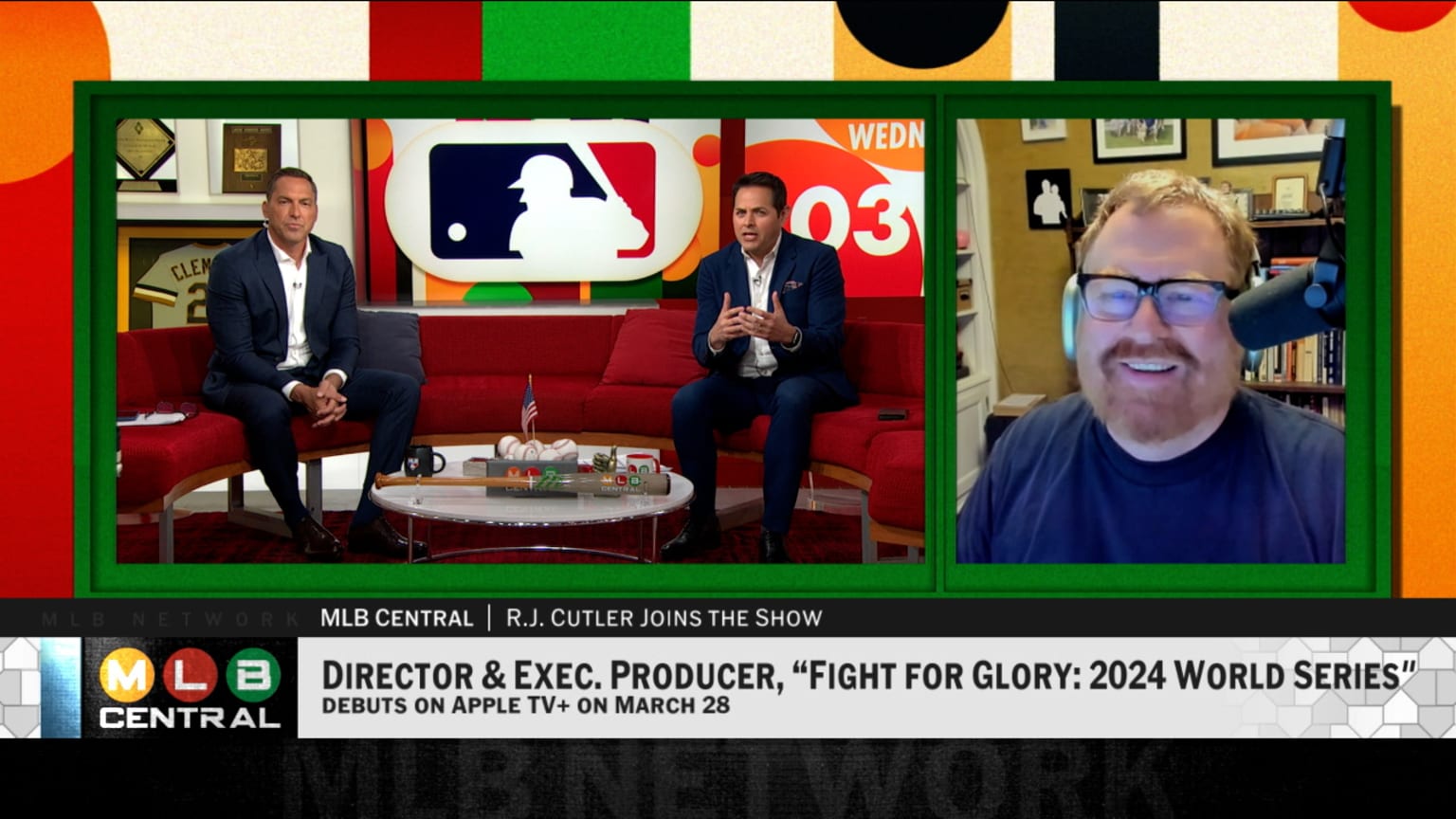 Cutler discusses "Fight for Glory: 2024 World Series" | 03/26/2025 ...