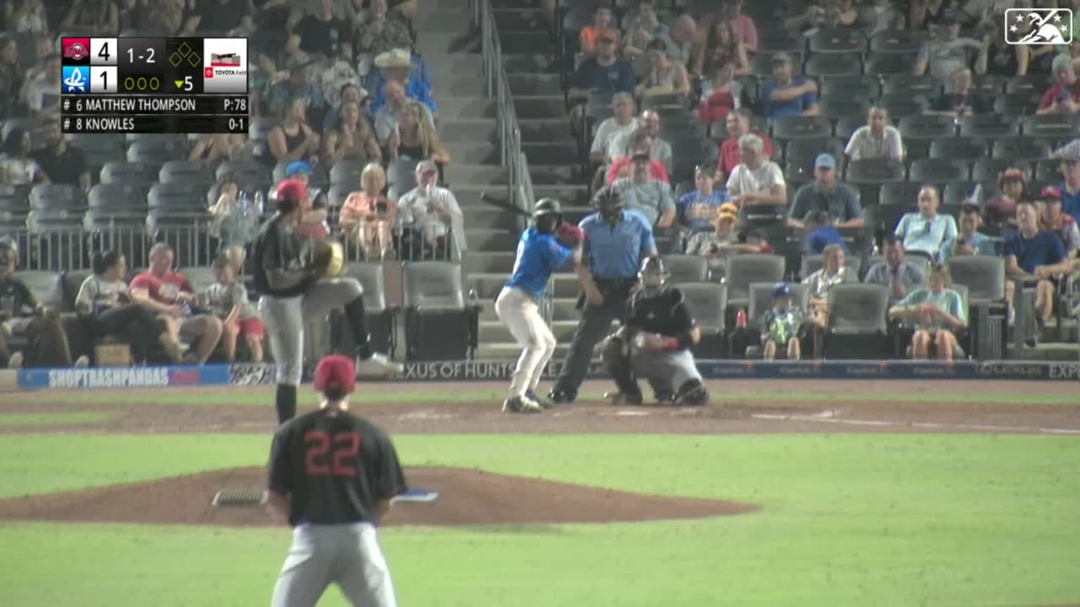Matthew Thomspon collects his seventh strikeout | 08/26/2023 | MLB.com
