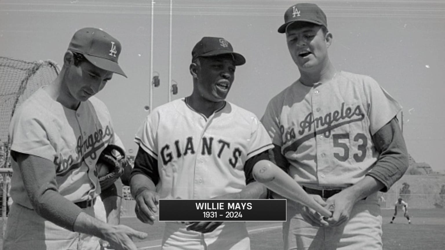 Dodgers honor the life and career of Willie Mays | 06/18/2024 | Los Angeles Dodgers