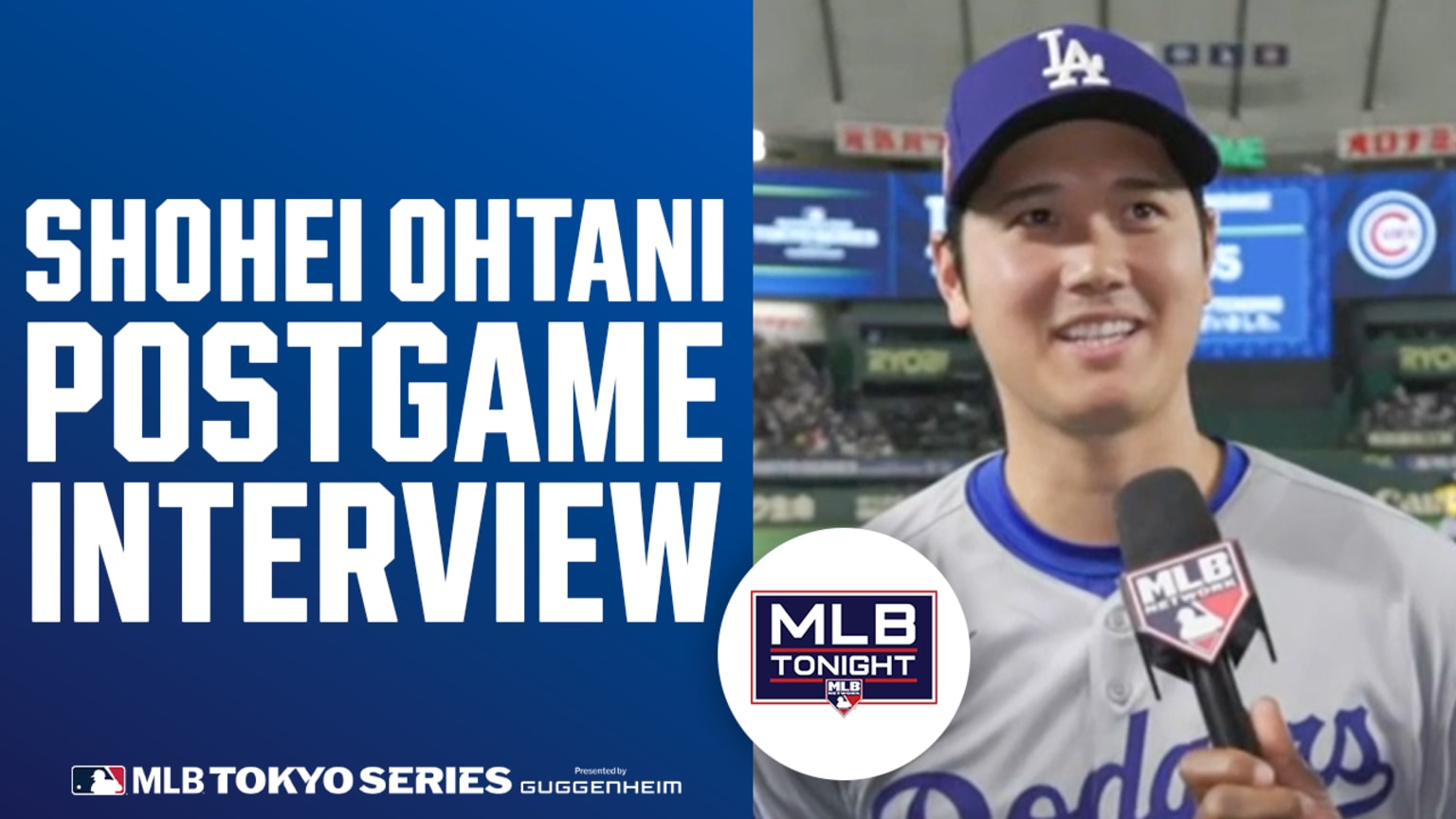 Shohei Ohtani talks win in Tokyo opener | 03/18/2025 | MLB.com