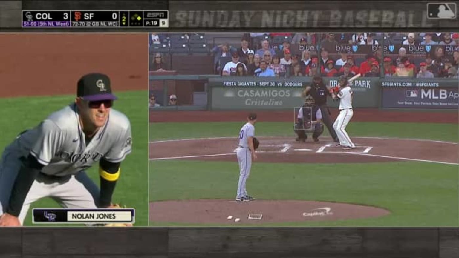 Nolan Jones is Mic'd Up vs. Giants | 09/10/2023 | MLB.com