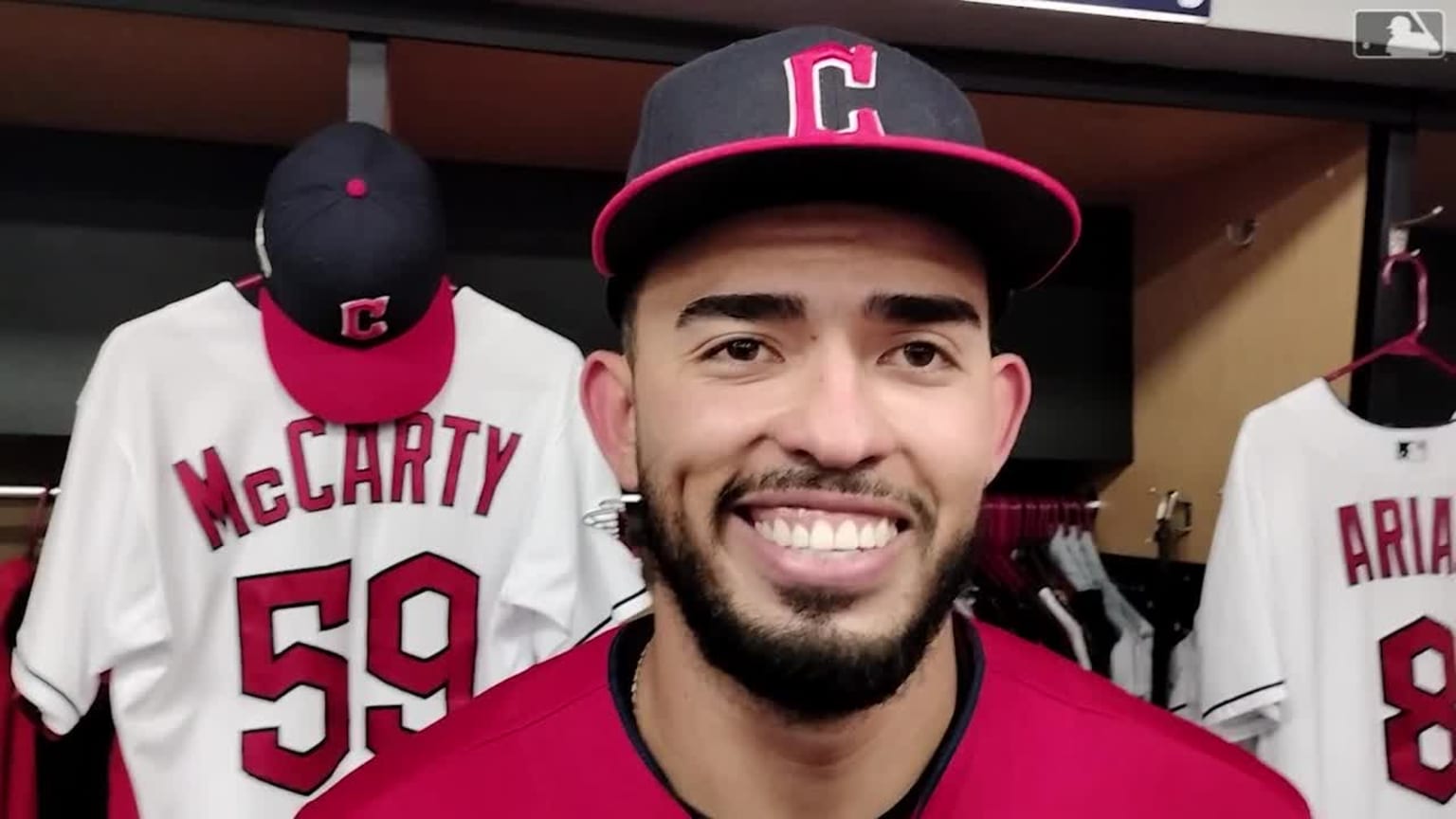 Emocionado Gabriel Arias | 15/10/2022 | Los Guardians de Cleveland