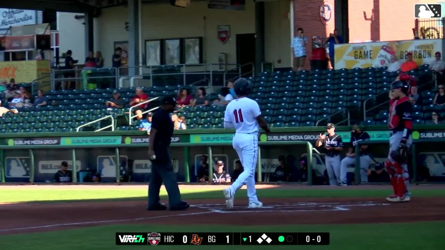 Xavier Isaac's solo home run | 07/10/2024 | Tampa Bay Rays