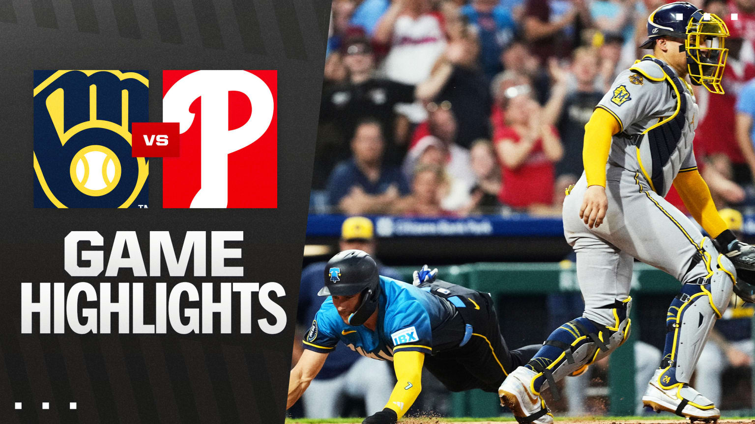 Brewers vs. Phillies Highlights | 05/30/2025 | MLB.com