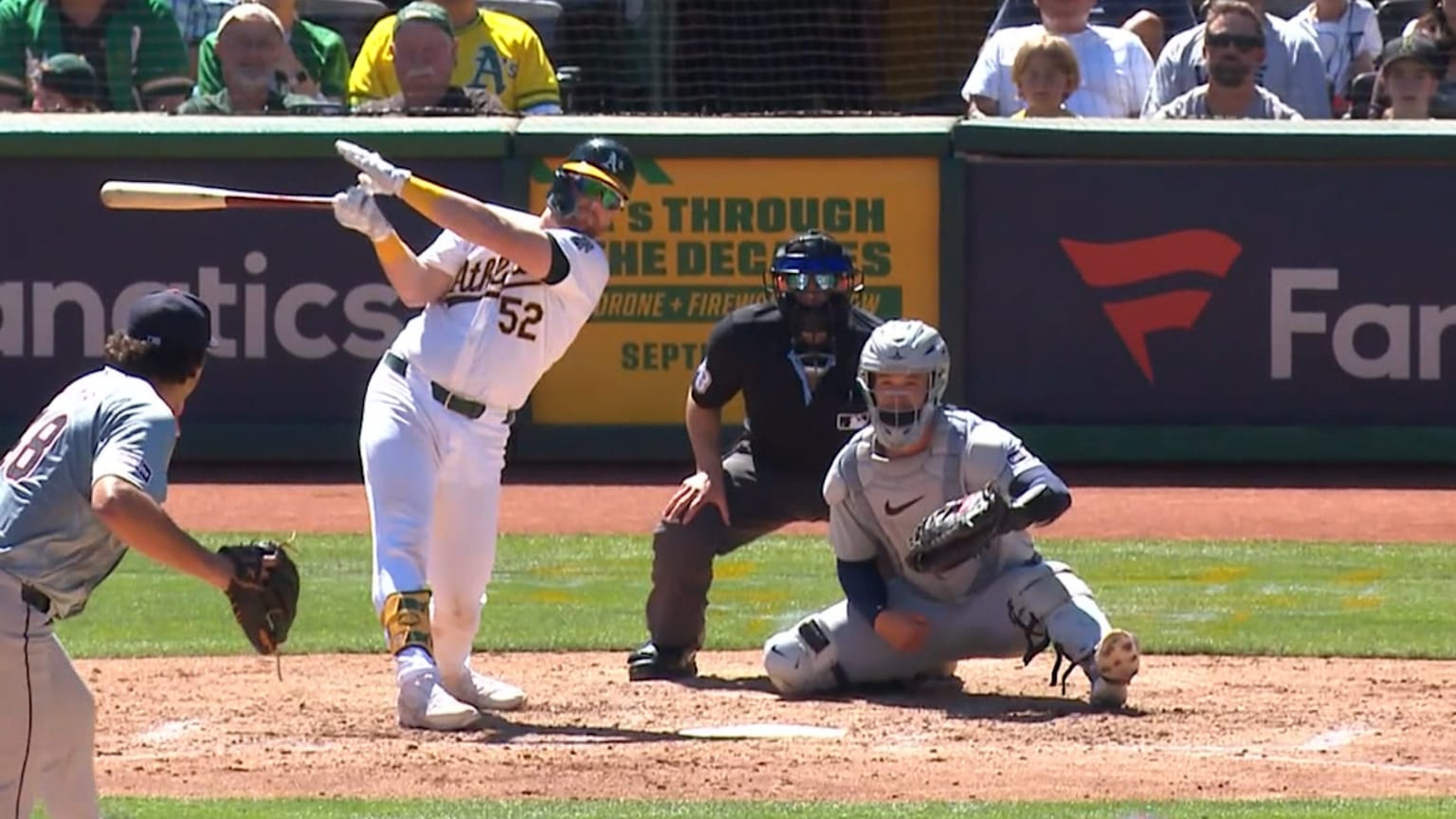 Kyle McCann produce con un sencillo | 07/09/2024 | Los Atléticos