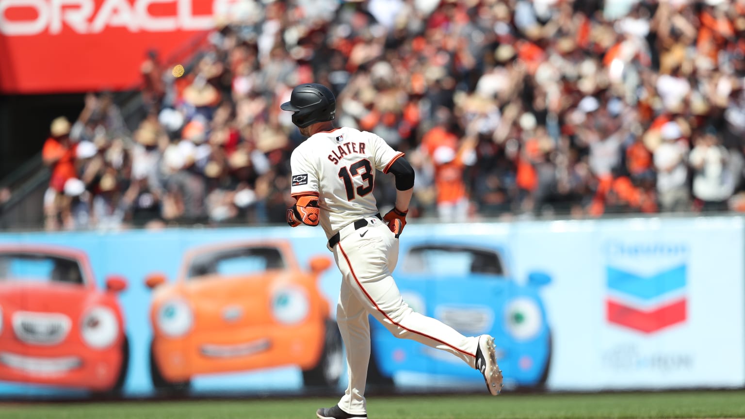 Austin Slater's first homer of the season | 06/16/2024 | San Francisco ...