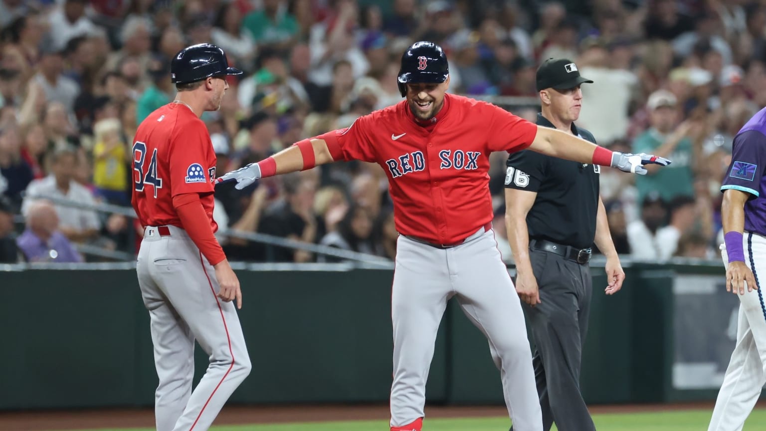 Nathaniel Lowe's RBI triple | 09/05/2025 | Boston Red Sox