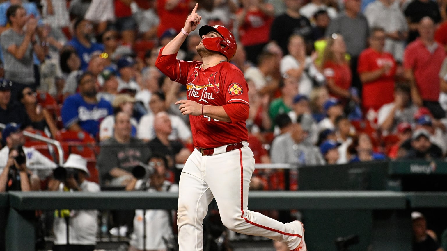 Pedro Pagés' solo homer (3) | 08/16/2024 | St. Louis Cardinals