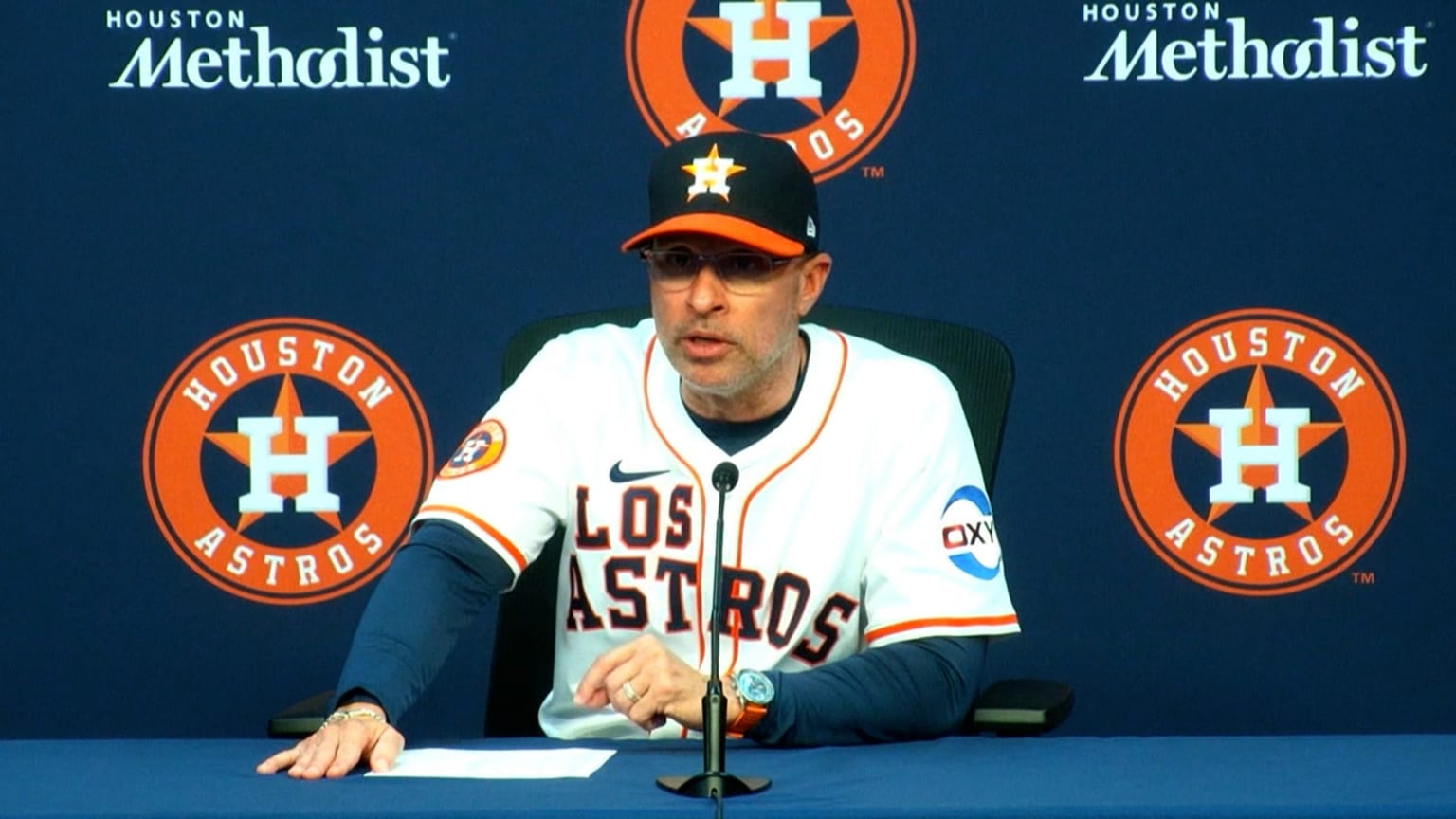 Joe Espada discusses the Astros' 6-4 loss | 09/20/2025 | MLB.com