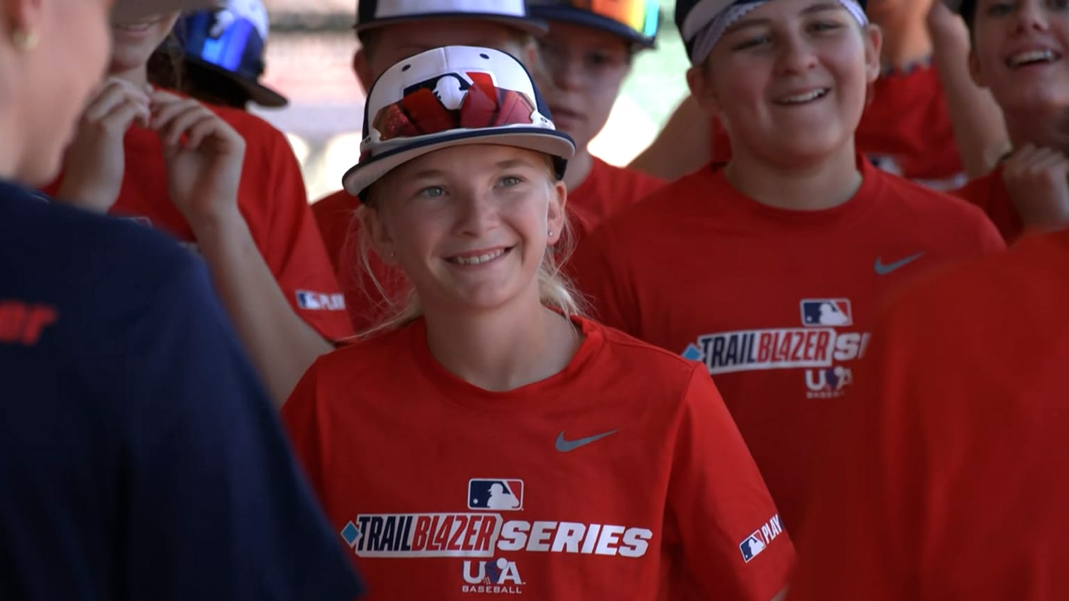 Carissa Strange attends first MLB Develops event | 04/13/2025 | MLB.com