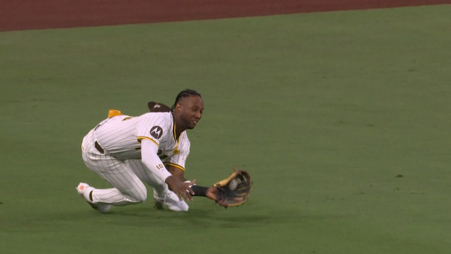 Jurickson Profar's sweet diving catch | 10/09/2024 | San Diego Padres