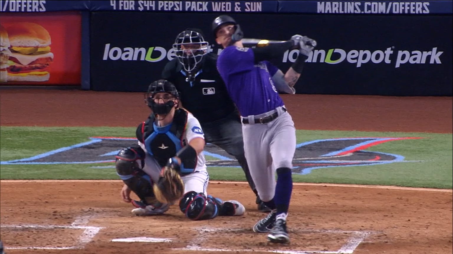 Brenton Doyle homers on a fly ball to right-center | 07/23/2023 ...