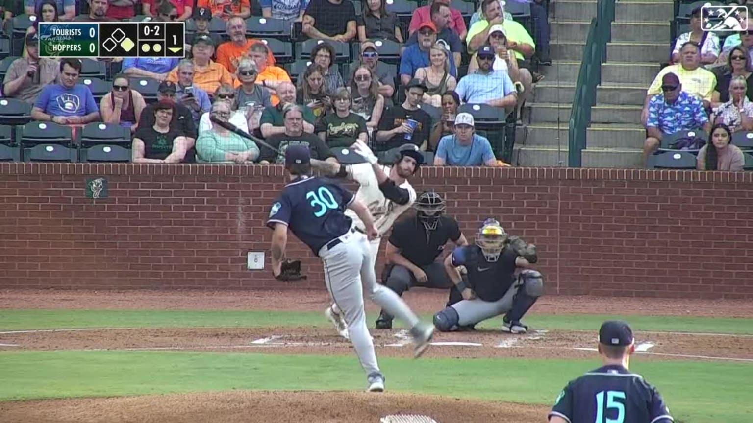 Nic Swanson records his first of eight strikeouts | 08/05/2023 | MLB.com