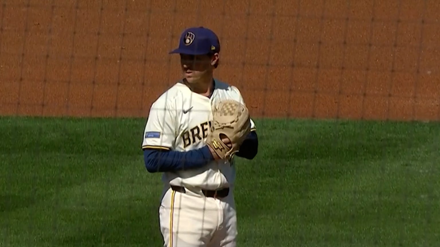 Thomas Pannone strikes out Chris Taylor | 02/26/2025 | Milwaukee Brewers