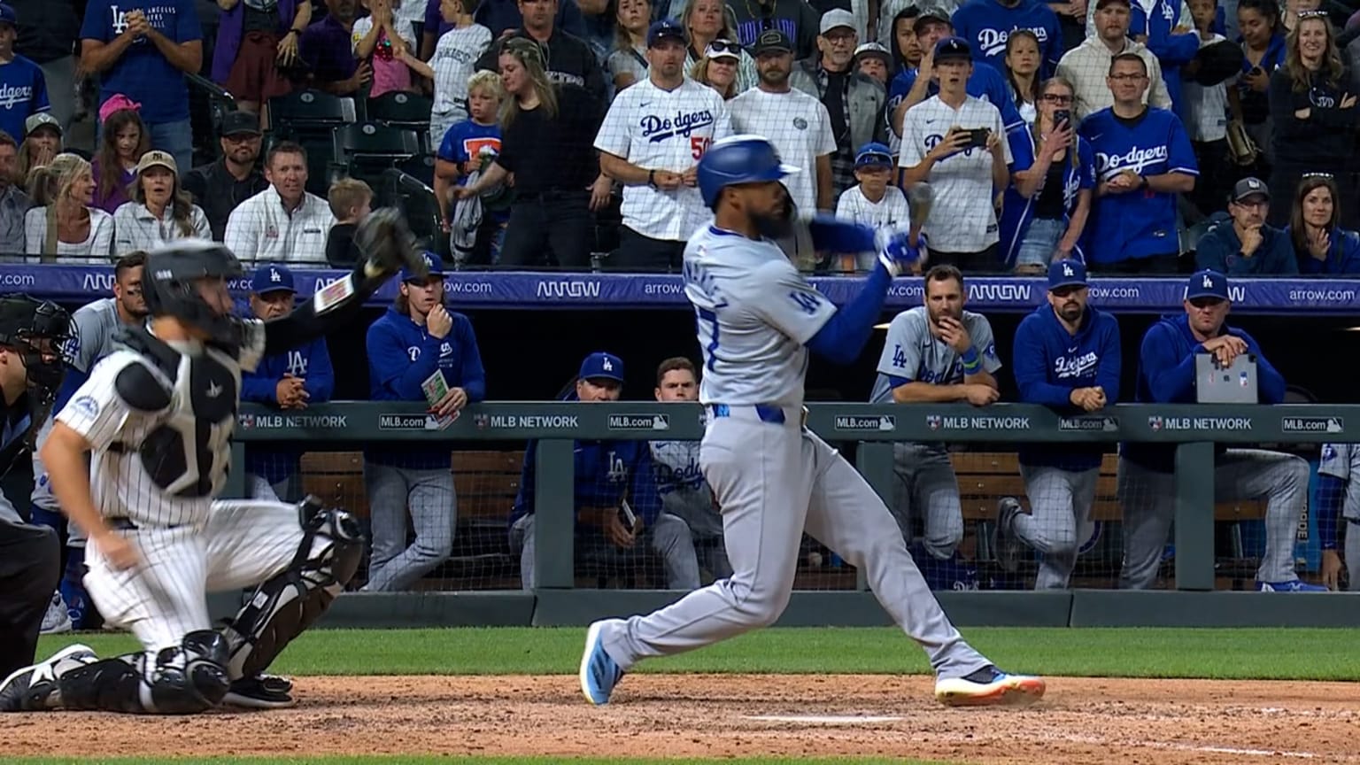 Teoscar Hernández's controversial check swing | 06/18/2024 | Los Angeles Dodgers