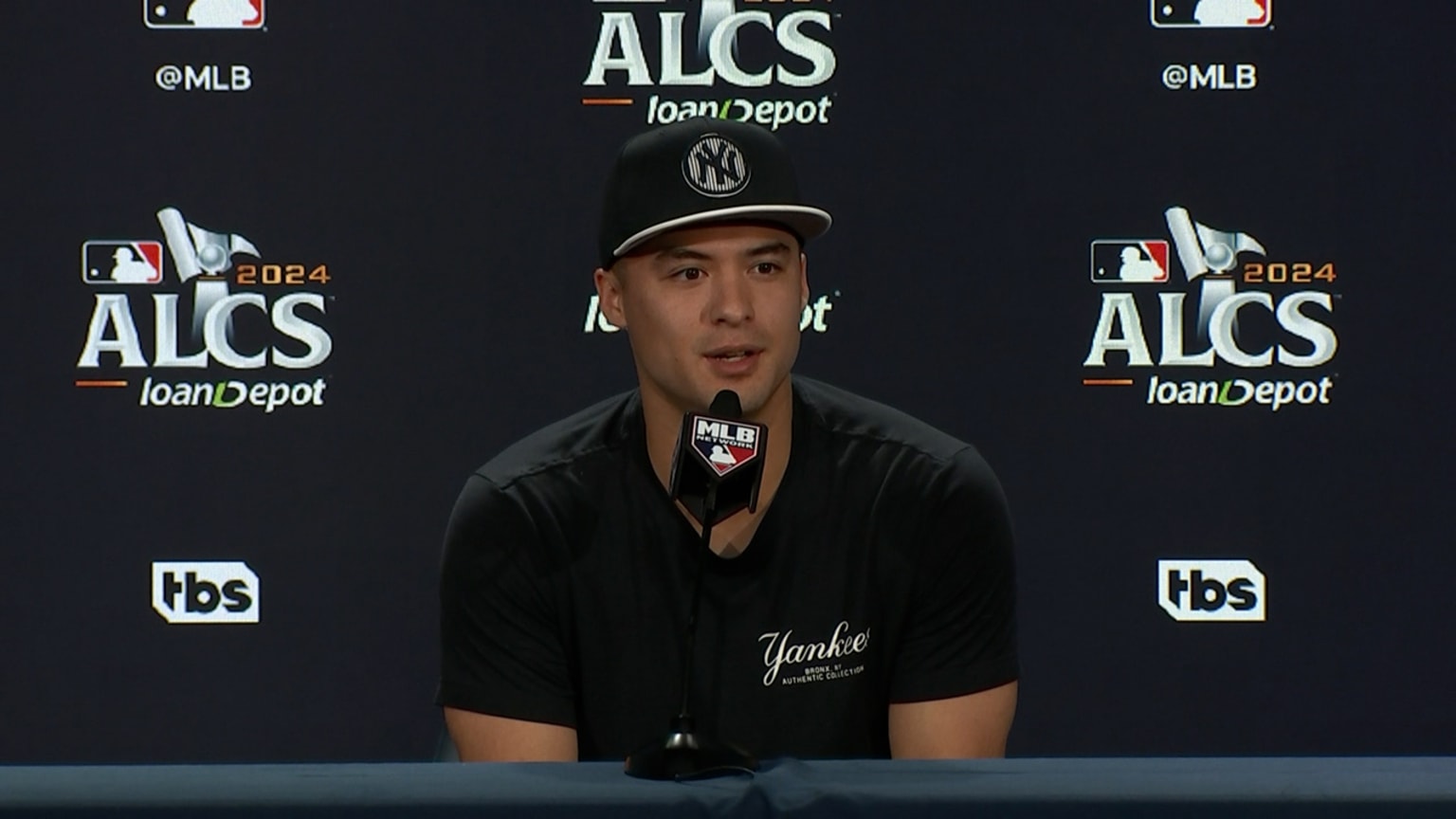 Anthony Volpe on the upcoming ALCS | 10/13/2024 | MLB.com