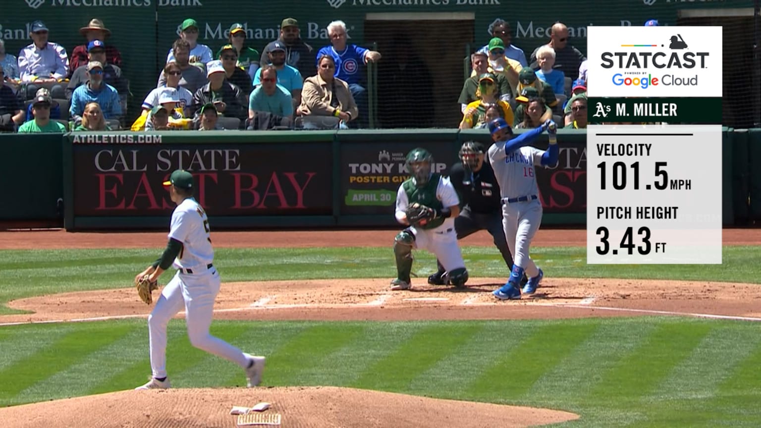 Mason Miller slings three pitches over 100 mph | 04/19/2023 | New York Mets