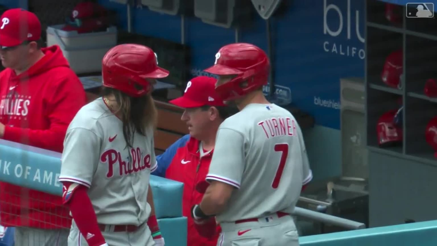 Bryson Stott's sac fly scores Turner making it 1-0 | 05/03/2023 | Philadelphia Phillies