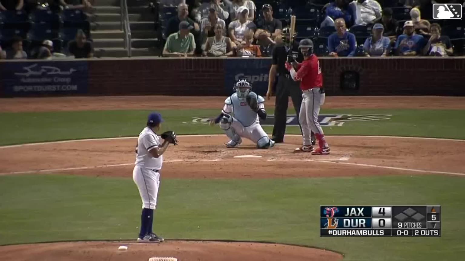 Will Banfield powers a solo homer to left-center fiel | 04/03/2024 ...