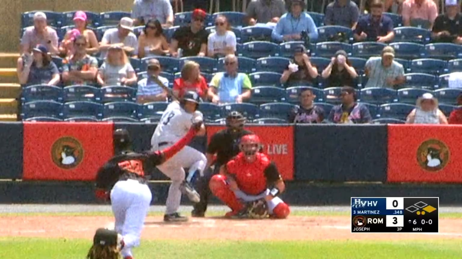 Elison Joseph's first High-A strikeout | 04/14/2024 | MLB.com