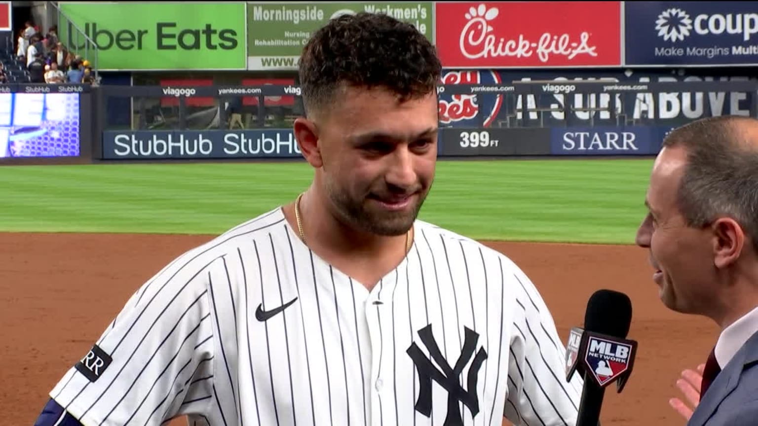 J.C. Escarra on his first career walk-off | 05/07/2025 | New York Yankees