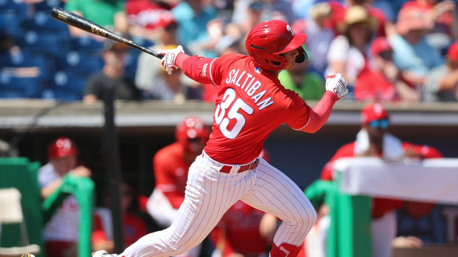 Devin Saltiban's RBI double | 03/14/2025 | Philadelphia Phillies