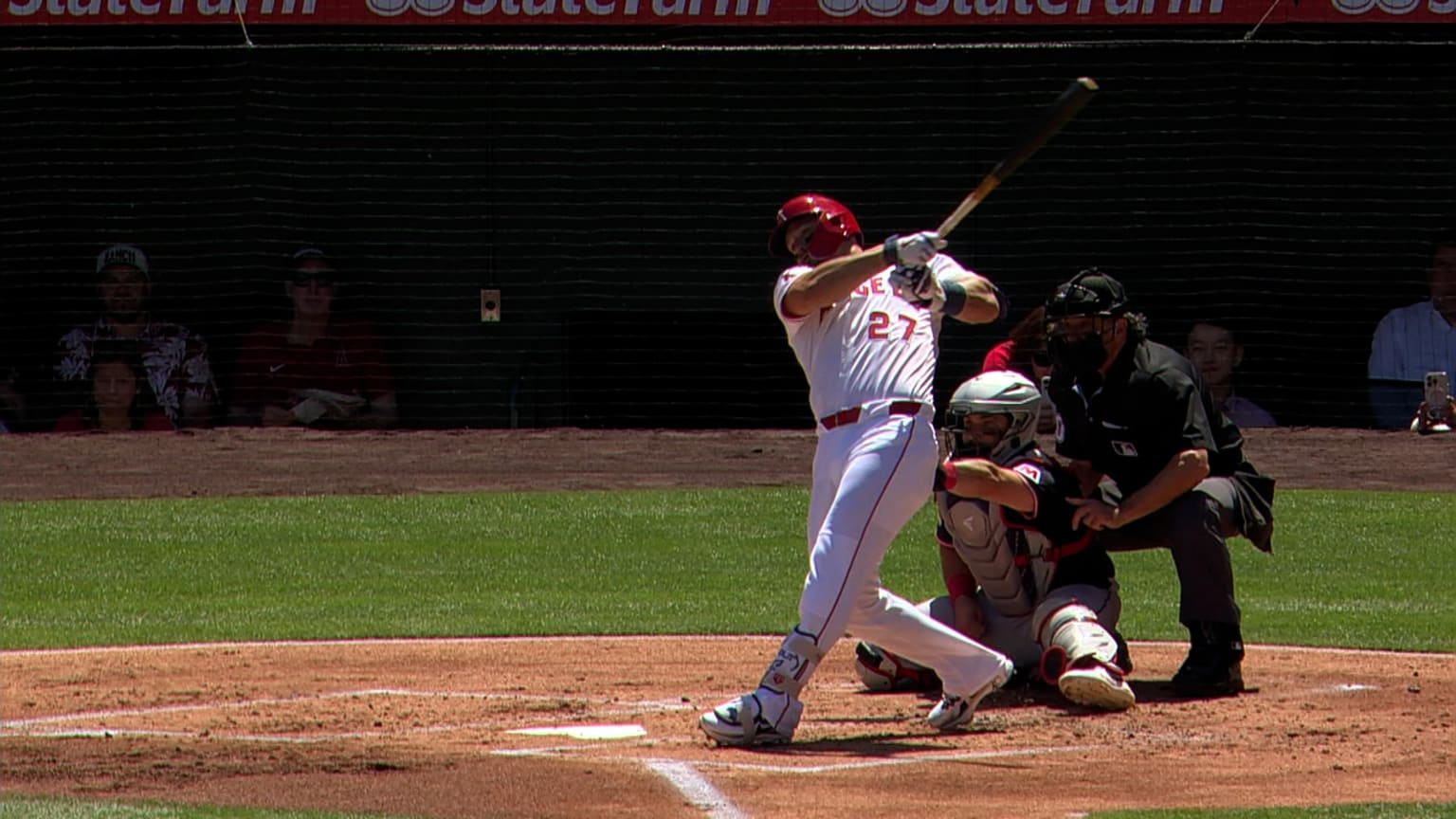 Mike Trout's single | 04/06/2025 | Los Angeles Angels
