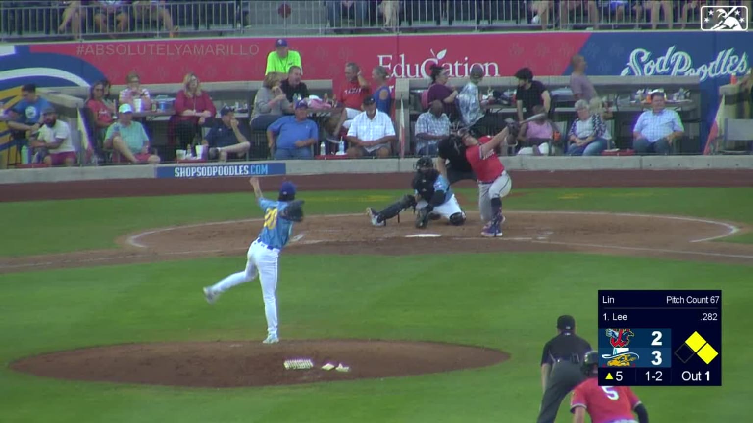 Yu-Min Lin picks up his sixth K over seven strong | 07/23/2023 ...