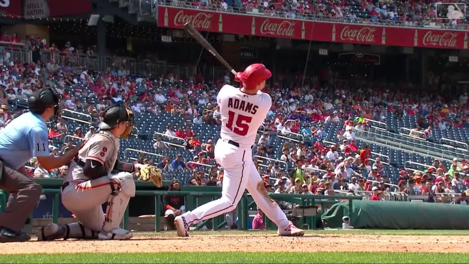 Riley Adams launches a solo home run to left field | 07/23/2023 ...