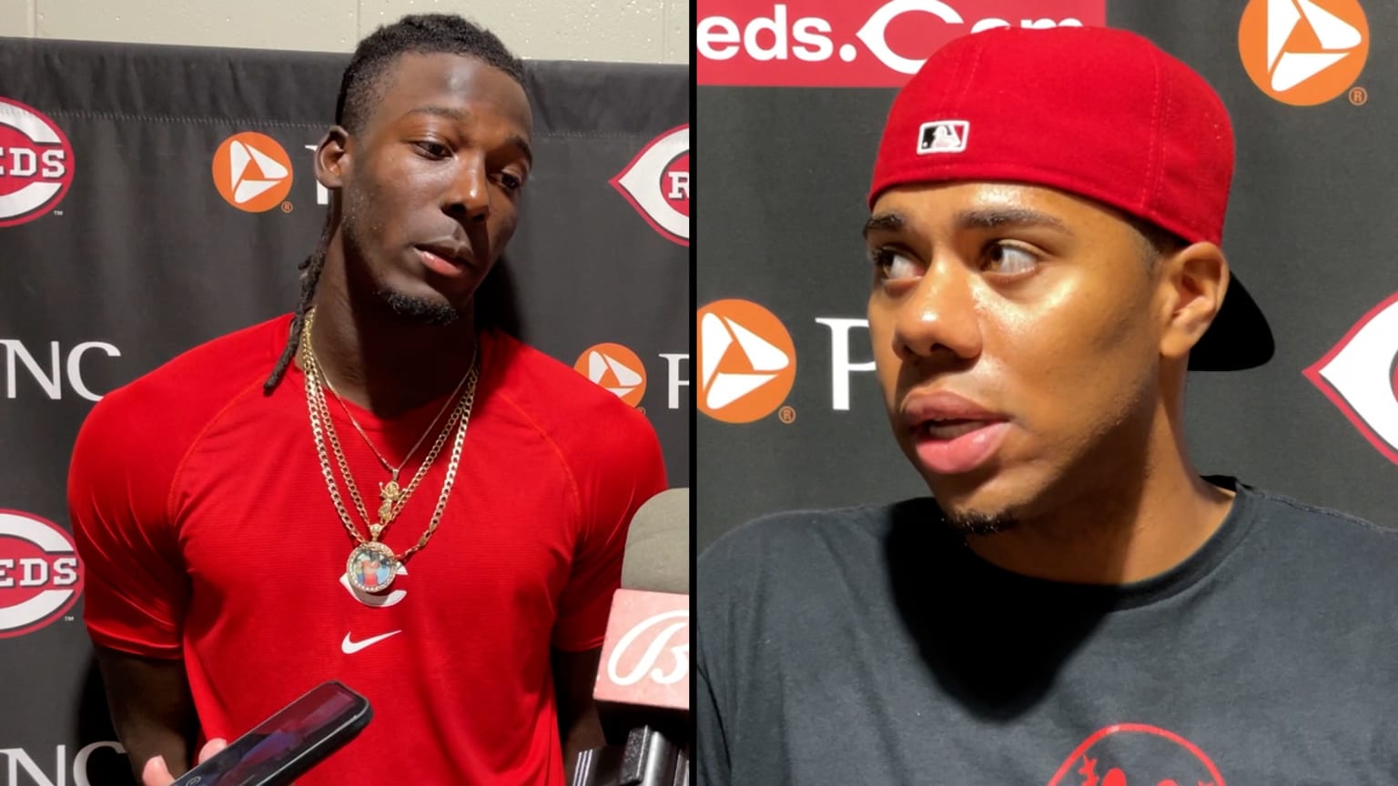 Elly De La Cruz and Hunter Greene talk on 4-3 win | 06/11/2023 ...