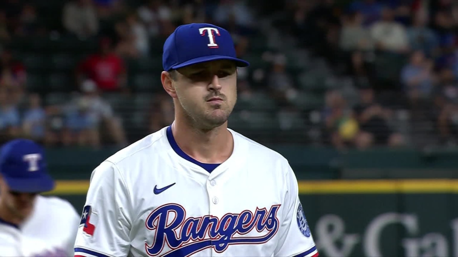 Tyler Mahle poncha a cinco | 28/05/2025 | Los Rangers de Texas