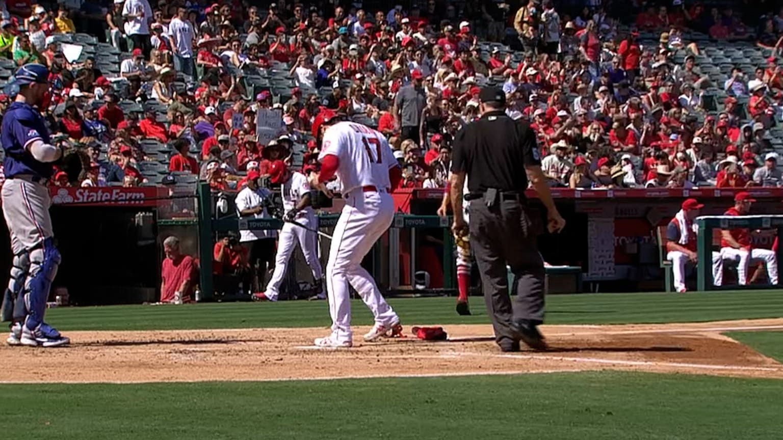 Logan O'Hoppe remolca a Ohtani en la 1ra entrada | 02/10/2022 | Los ...