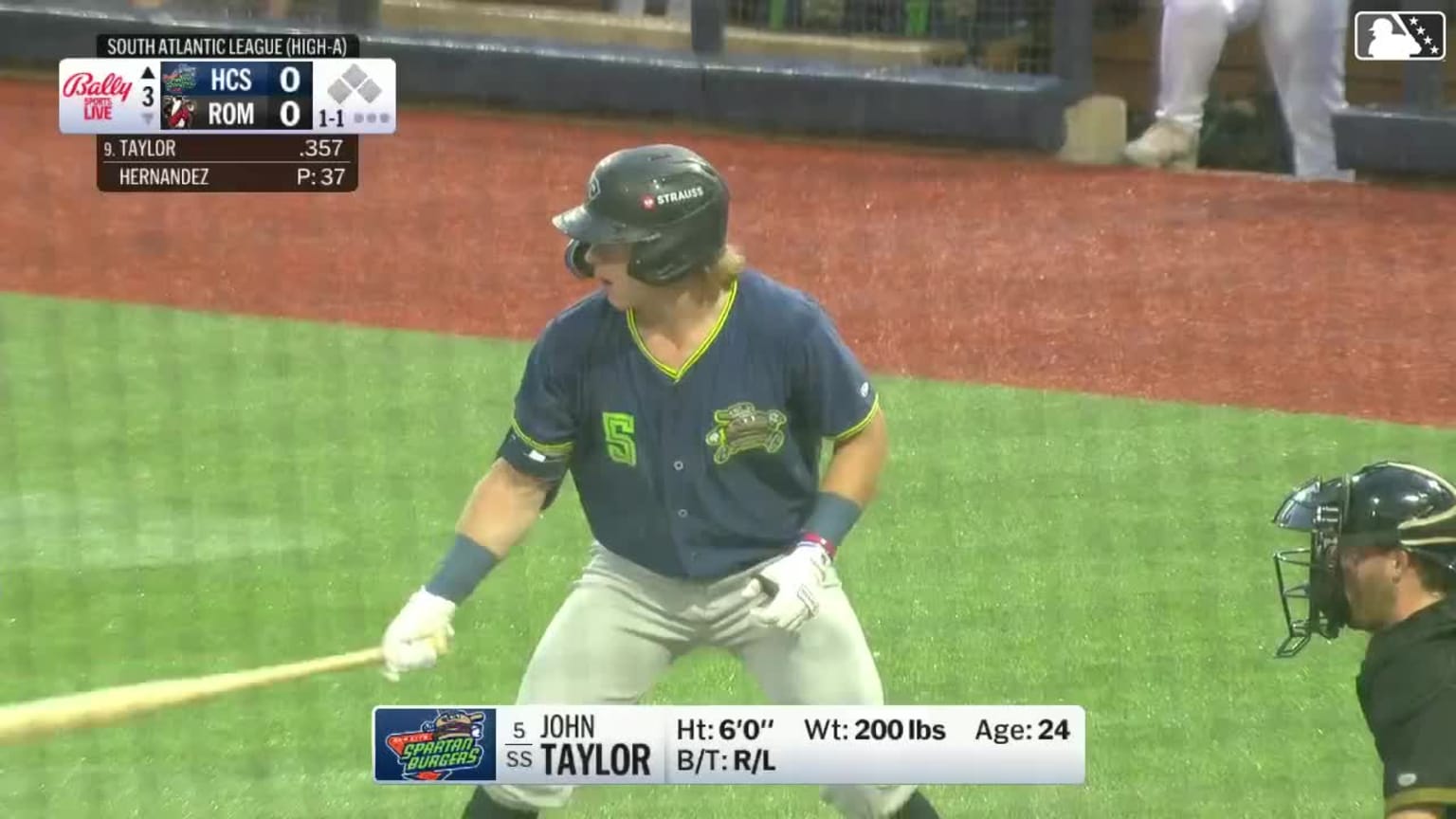John Taylor's first pro homer | 07/08/2025 | MLB.com