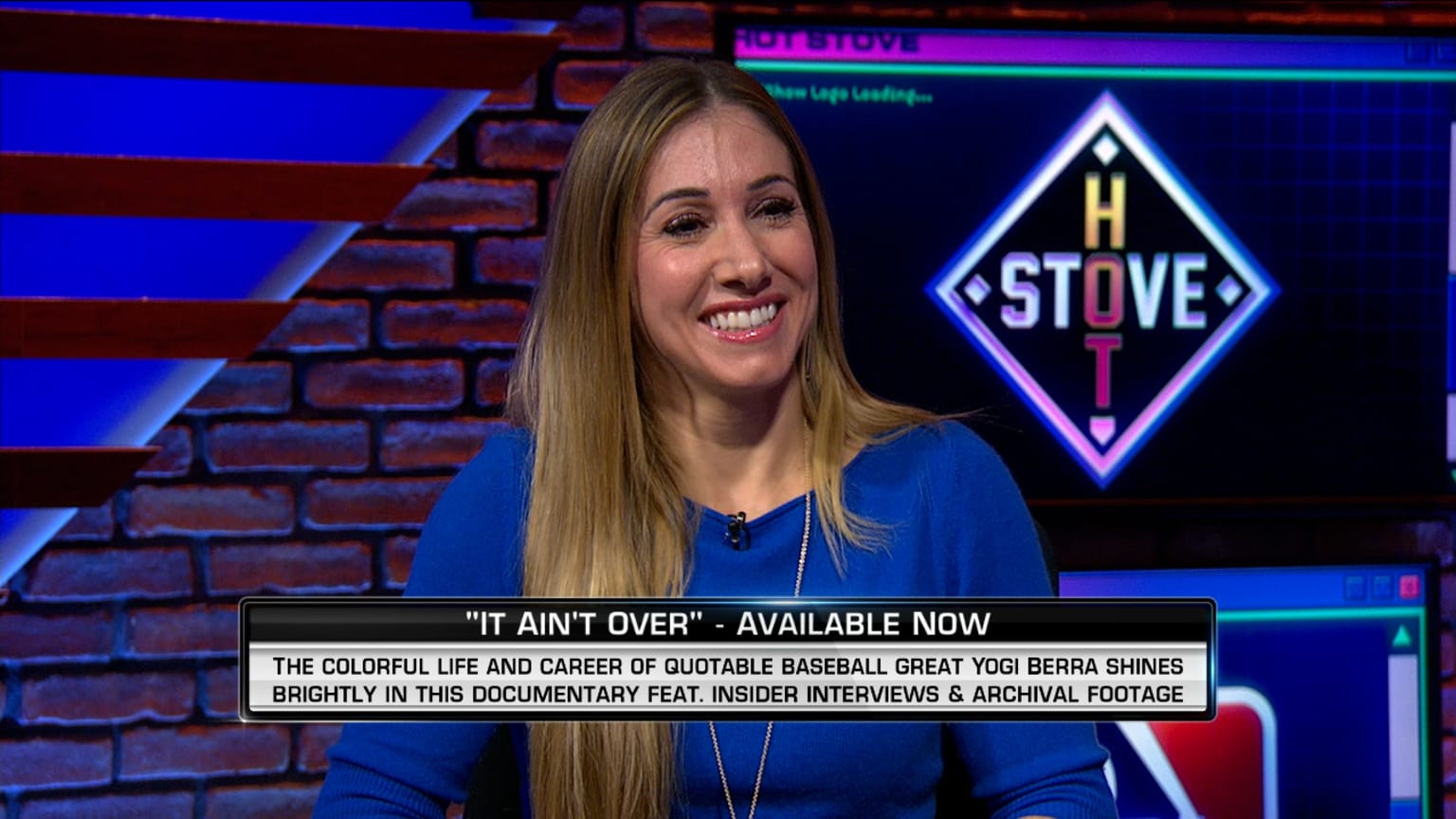 Lindsay Berra talks "It Ain't Over" on Hot Stove | 11/21/2023 | MLB.com
