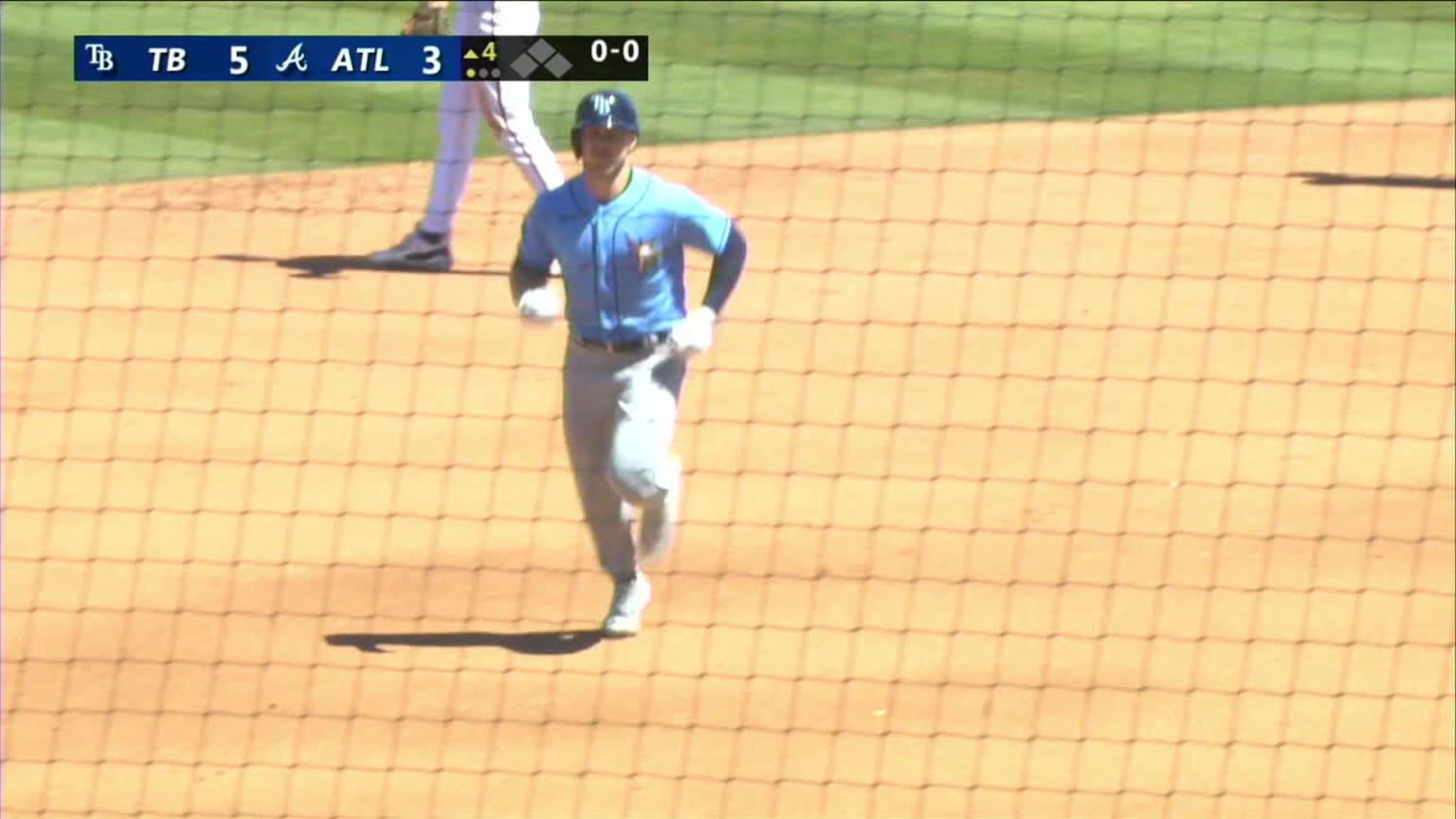 Taylor Walls drills a solo homer to right field | 03/20/2023 | Tampa ...