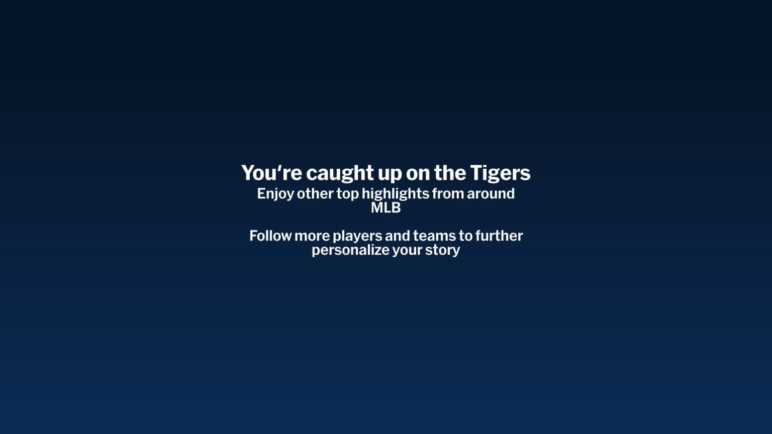 My Daily Story Team Caught Up Slate - Detroit Tigers - English | 04/09 ...
