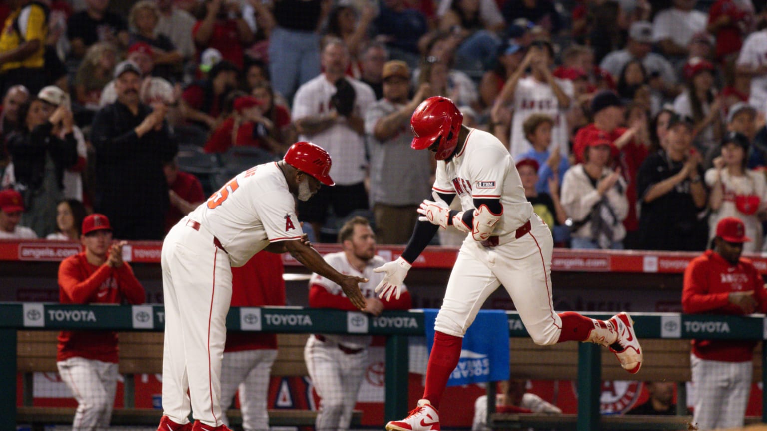 Jo Adell's second homer of the game (20) | 08/31/2024 | Los Angeles Angels
