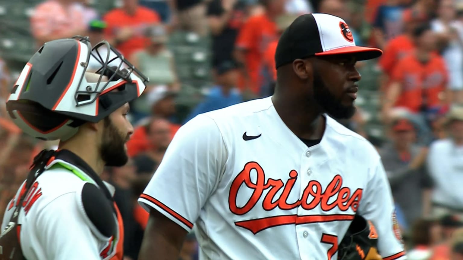 Félix Bautista strikes out Teoscar Hernández swinging | 06/25/2023 ...