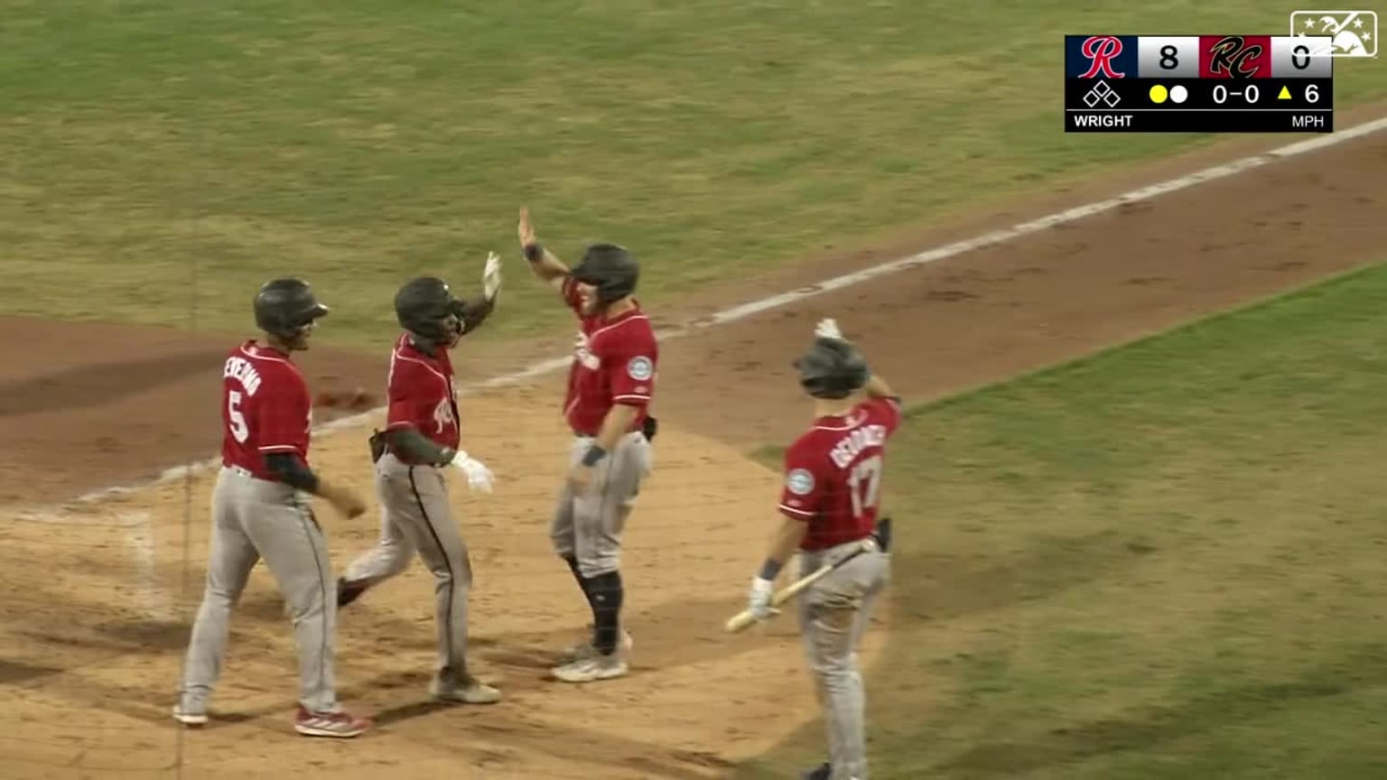 Bliss clubs a three-run homer | 08/18/2023 | MLB.com