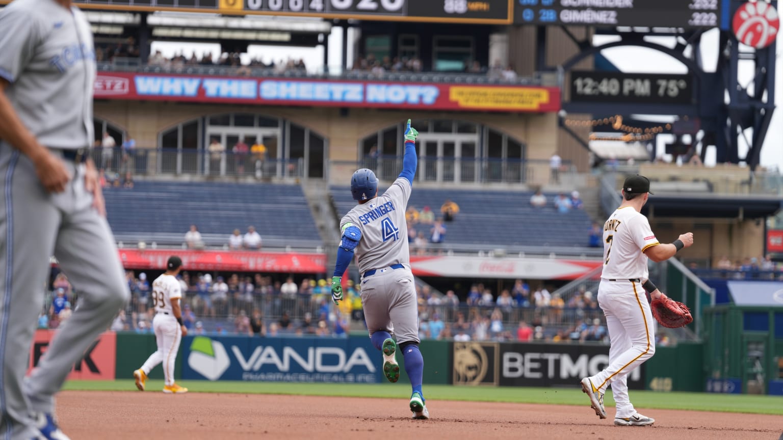George Springer abre el marcador con un cuadrangular | 20/08/2025 ...