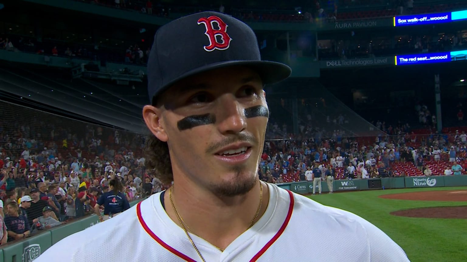 Jarren Duran on his home run and Red Sox win | 08/04/2025 | MLB.com