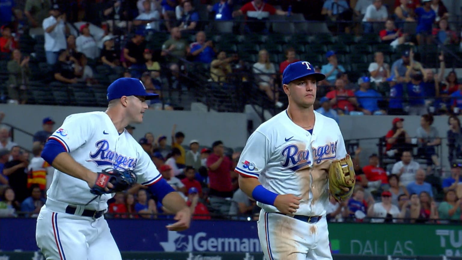 Josh Jung starts a triple play for the Rangers | 09/20/2022 | Texas Rangers