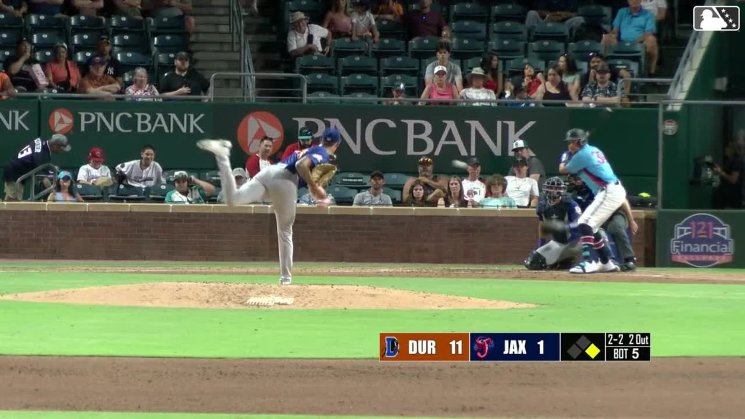 Joe Rock strikes out Avisaíl García for his fourth K | 05/30/2024 | MLB.com
