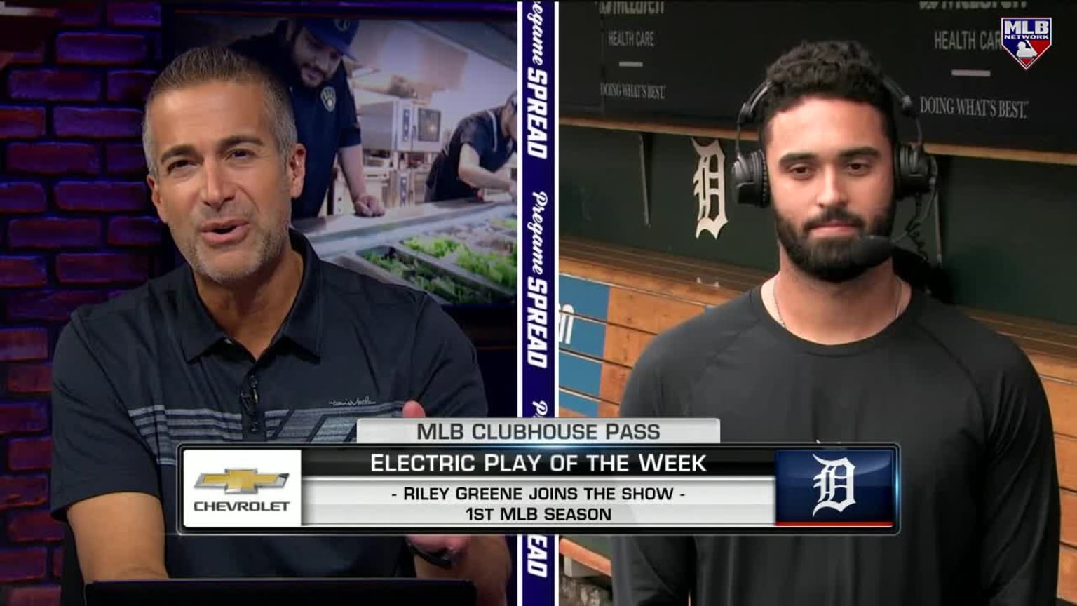 Riley Greene on his fantastic catch in center field | 09/28/2022 | New ...