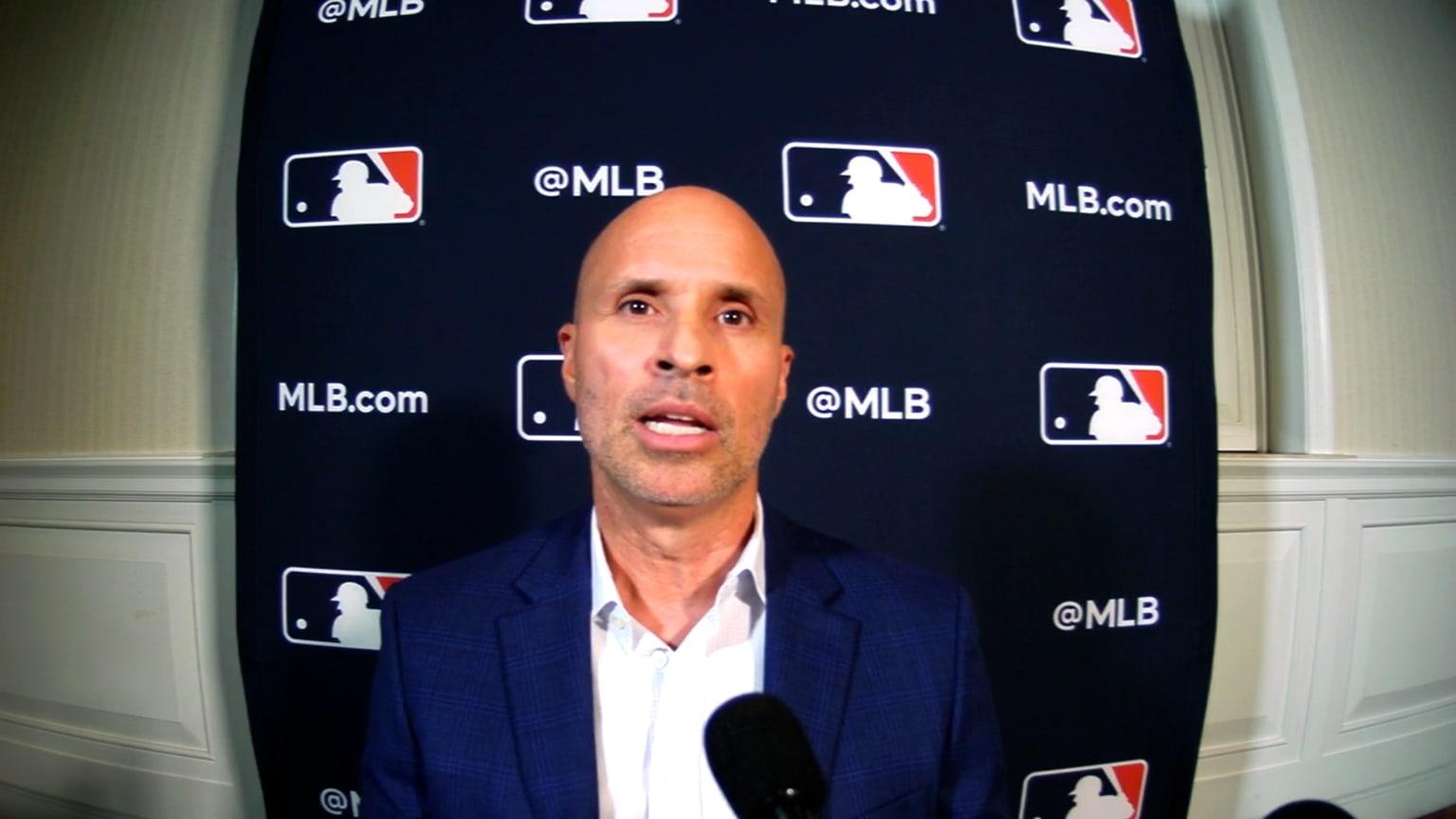 Joe Espada speaks to media at Winter Meetings | 12/04/2023 | Houston Astros