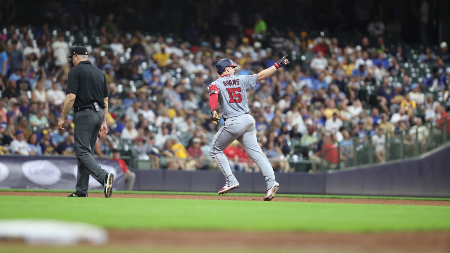 Riley Adams' solo homer (4) | 07/11/2025 | Washington Nationals