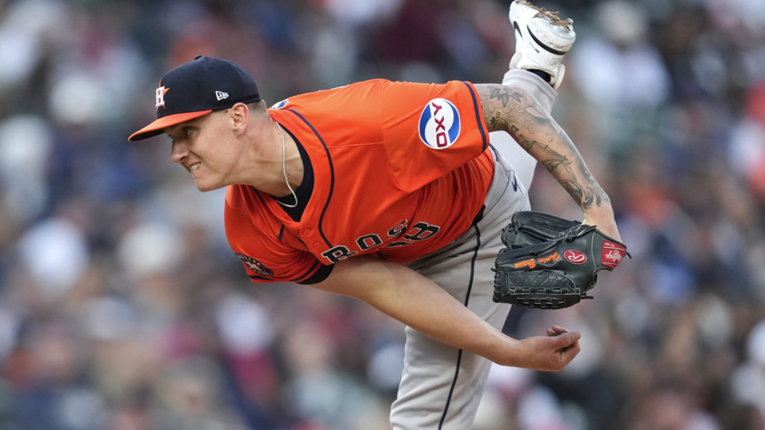 Hunter Brown strikes out seven batters in relief | 05/11/2024 | Houston ...